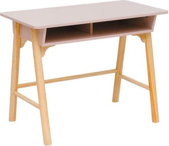 Mobili Rebecca Mobili Rebecca - Bureau pour enfants Rebecca Mobili Badal 70x90x50 mdf Pin Rose Marron