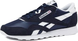 Reebok Mens Classic Nylon Sneaker Navy/White