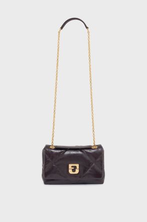Gerard Darel Sac en cuir effet froiss&eacute; - LE FANNY - Moka