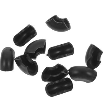 Hemobllo Ipetboom 10 St&uuml;ck Stuhlbeinkappen aus Kunststoff 10mm Innendurchmesser Bodenschoner und M&ouml;belgleiter f&uuml;r Stuhlbeine rutschfest und Kratzschutz f&uuml;r Har