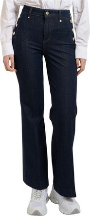 Guess Femme, Jeans, Bleu, Taille: W33 New Faye Chino Jeans