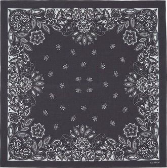 Kujten Petit bandana soie-cachemire - Petit Bandana Heli