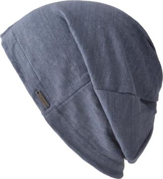 Charm by Casualbox Bonnet Homme DEte 100% Lin - Femme Chapeau Tricot Léger Et Souple Beanie Fabriqué Au Japon Navy