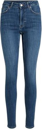 Vila Vila VISARAH WU02 RW Skinny Jeans/SU- Noos, Jeans Femme, Medium Blue Denim, M / 32L