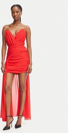 Bardot Bardot Coctailkleid Remalia 60555DB Rot Slim Fit