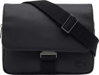 Lacoste Homme, Sacs, Noir, Taille: ONE Size Sac bandouli&egrave;re