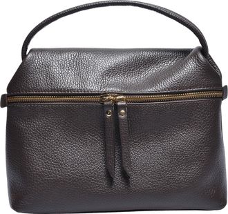 Luisa Vannini Zweifarbig Rindsledertasche