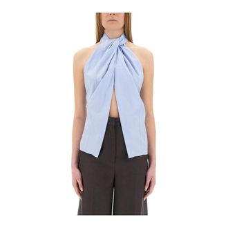 Stella McCartney Damen, Blusen & Hemden, Blau, SGr&ouml;&szlig;e