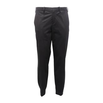 Neil Barrett Slim Fit Hose mit Niedriger Taille - - Trousers - Herren - Schwarzk - XL
