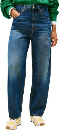 Tommy Hilfiger Damen DNM Barrel Rw Ww0Ww47692 Andere Jeans, Denim (Mine), 33 W/34 L