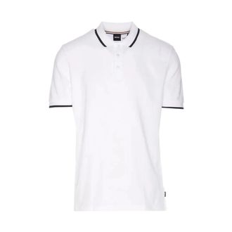 HUGO BOSS Baumwoll-Piqu&eacute;-Polohemd - - Tops - Herren - Wei&szlig; - L