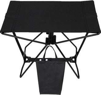 Generico Tragbarer Klapphocker: Mini-Campingstuhl, zusammenklappbarer Outdoor-Sitz, robuste Gartenhocker, ein bequemer Kleiderb&uuml;gel f&uuml;r Picknicks, Reisen mit a