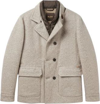 Moorer Manteau Bas-Le - Homme - Vestes - Beige - Taille: XL