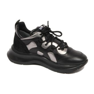 Hogan Lederschuhe mit Memory-Foam-Technologie - - Shoes - Damen - Schwarzk - 37 EU