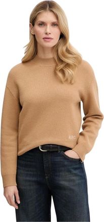 A.P.C. A.p.c., Damen, Strickwaren, Braun, XSGr&ouml;&szlig;e