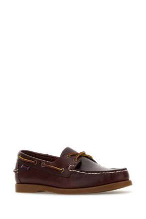 Sebago Leather Boat Shoe Loafer - Brown