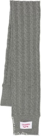 Charles Jeffrey Loverboy écharpe en maille torsadée - Gris