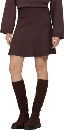 Object Objreynard HW Kurzer Strickrock - - Skirts - Damen - Braun - M