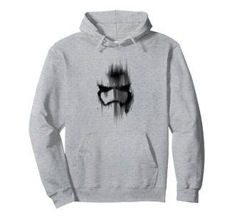 Star Wars Stormtrooper Mask Vertical Lines Pullover Hoodie
