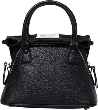 Maison Margiela Femme, Sacs, Noir, Taille: ONE Size Mini Sac Chic avec Fermeture &Eacute;clair