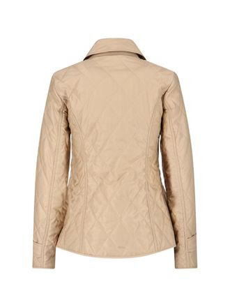 Burberry Womens Jackets Beige Polyester