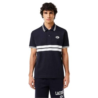 Lacoste Poloshirt f&uuml;r Herren, Premium-Baumwolle (Schwarz)