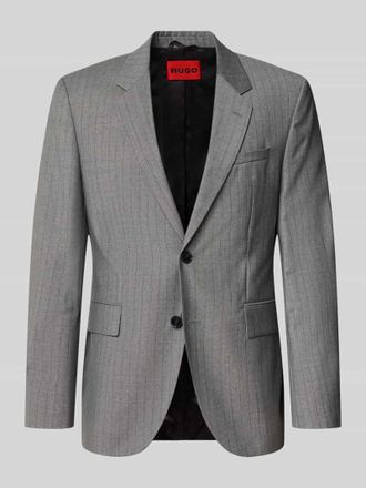 HUGO BOSS Regular Fit Sakko aus Wolle mit Pattentaschen