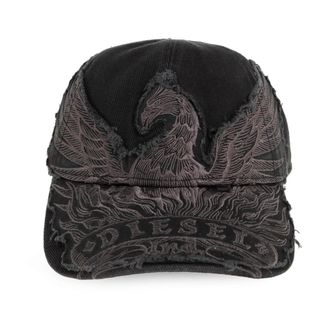 Diesel C-Phenix Cap - - Accessories - Herren - Schwarzk - S