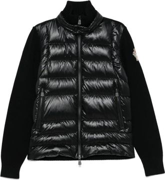 Moncler Homme, Vestes, Noir, Taille: M Cardigan Rembourr&eacute;