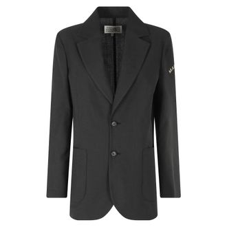 Maison Margiela Wollmischungs-Blazer - - Jackets - Damen - Grau - XS
