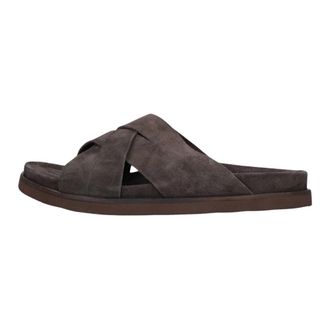 Stefano Lauran 26004 Pantoletten - - Shoes - Herren - Braun - 43 EU