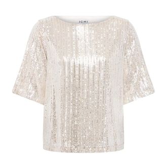 Ichi Ichi - Hauts - Femme - Blouses et Chemises - Brun - Taille: 40 FR