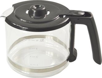 AEG Glaskanne f&uuml;r Kaffemaschine, Wei&szlig;, 1 [NO], Klassisch, Kanne, Kaffeekanne