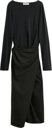Our Legacy Femme, Robes, Noir, Taille: 38 FR Twisted Dress