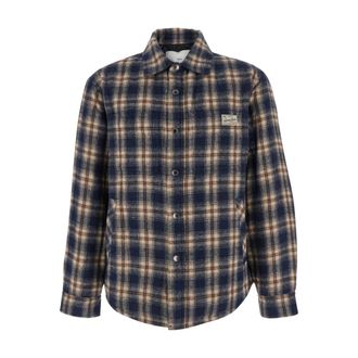 Dunst Gepolstertes kariertes Flanellhemd - - Shirts - Herren - Mehrfarbig - L