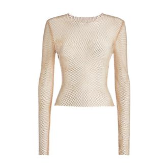 Genny Haut &agrave; manches longues - Femme - Tops - Rose - Taille: 38 FR