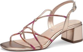Tamaris Heeled Sandal 1-28236-42, Rose Comb, 38 EU