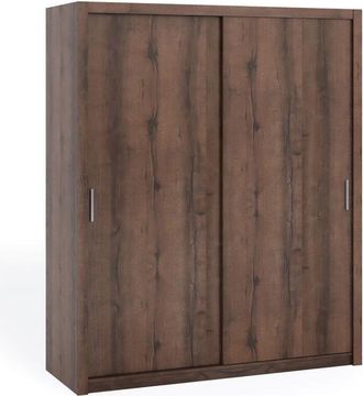 Furnix Schiebet&uuml;renschrank Boreli, 2-t&uuml;riger Kleiderschrank B180 x H215 x T62 cm Monastery