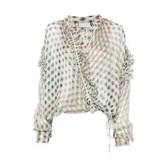 Dries Van Noten Damen, Blusen & Hemden, Mehrfarbig, XSGr&ouml;&szlig;e