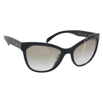 Prada Lunettes de soleil en plastique Pre-owned - Femme - Pre-owned - Brun - Taille: ONE Size