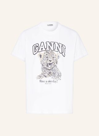 Ganni T-Shirt beige