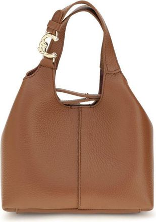 Coccinelle Braune Kalbsleder Bos Taurus Handtasche