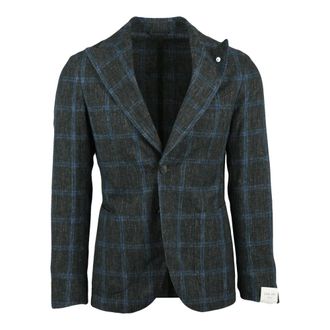 L.B.M. 1911 L.b.m. 1911, Homme, Vestes, Vert, Taille: S Sfiancato Blazer