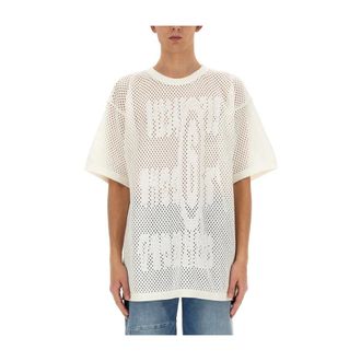 Maison Margiela Femme, Tops, Blanc, Taille: 40 FR T-shirt Num&eacute;ros &Eacute;tir&eacute;s