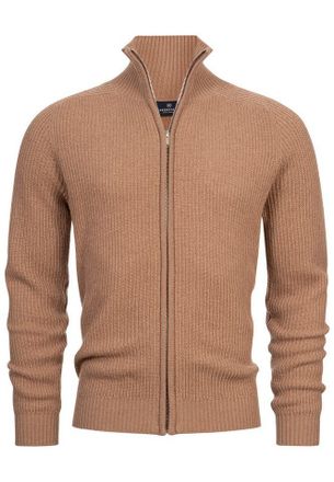 Kronstadt Strickjacke Herren KSDorsey Herrenstrickjacke Strickjacke mit Rei&szlig;verschluss