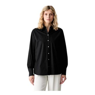 Karl Lagerfeld Damen, Blusen & Hemden, Schwarzk, LGr&ouml;&szlig;e