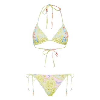 Philipp Plein Femme, Maillots de bain, Multicolore, Taille: 42 FR Baroque Bikini