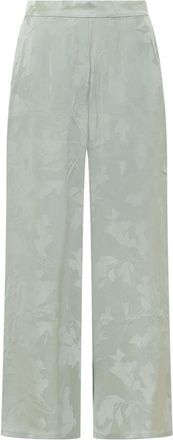Calvin Klein Femme, Pantalons, Vert, Taille: 36 FR Elastic Back Pant