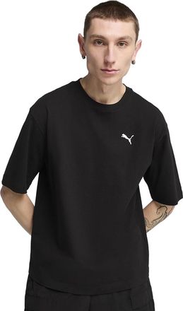 Puma Herren Wardrobe ESS Boxy T-Shirt XL, Black
