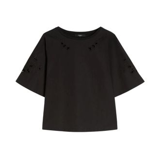 Max Mara Wkdtarga Top - - Tops - Damen - Schwarzk - L